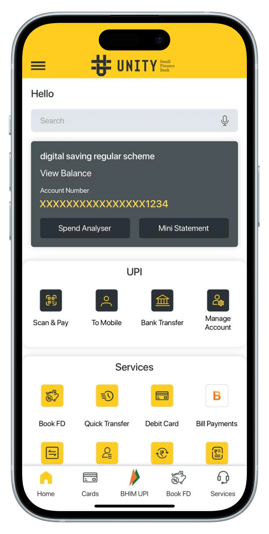 Unity Small Finance Bank: Personal & Business Banking | Digital Bank